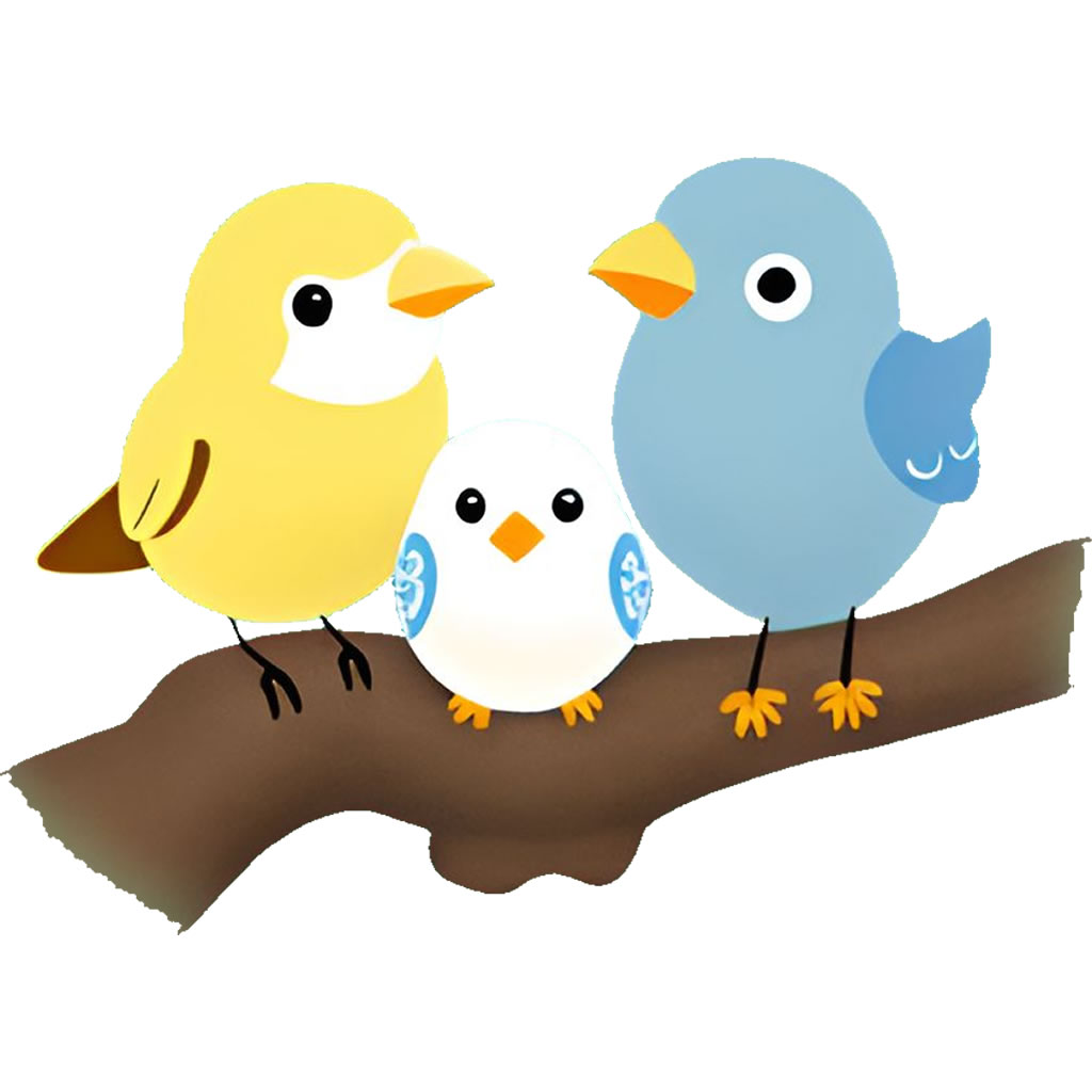 3羽の小鳥 その2 - kumatako